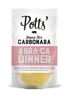 Potts' Carbonara Sauce, 400 g | Central Market - Really Into Food
