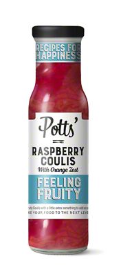 Potts' Raspberry Coulis with Orange Zest, 240 g | Central Market ...