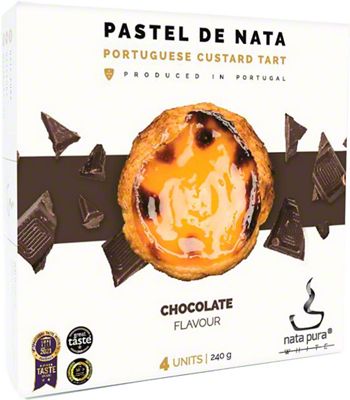 Nata Pura Chocolate Pastel de Nata, 4 ct | Central Market - Really Into ...