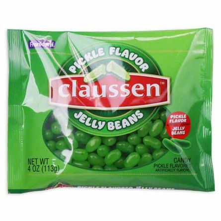 Frankford Claussen Pickle Flavor Jelly Beans, 4 oz | Central Market ...