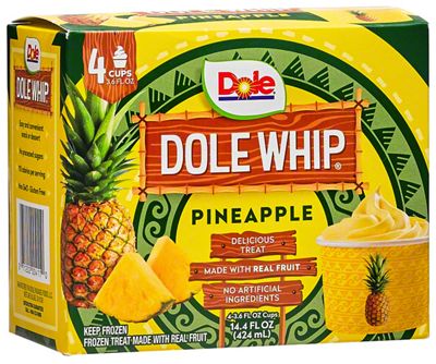 Dole Whip Pineapple Frozen Treat, 4 ct | Central Market - Really Into Food
