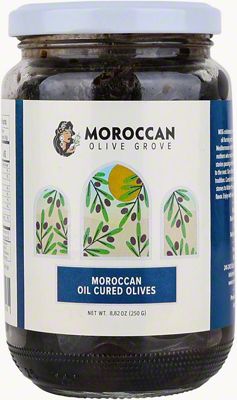 Moroccan Olive Grove Moroccan Oil Cured Olives, 8.82 oz | Central ...
