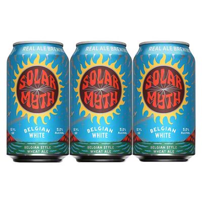 Real Ale Solar Myth Belgian White Ale 12 oz Cans, 6 pk | Central Market ...