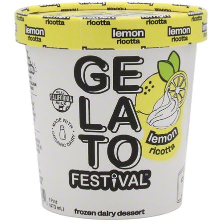 Gelato Festival Lemon Ricotta Gelato, 1 pt | Central Market - Really ...