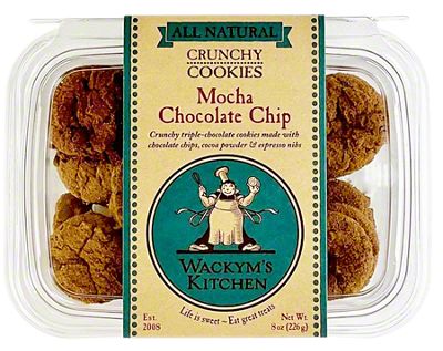 Wackym's Kitchen Mocha Chocolate Chip Cookies, 8 oz | Central Market ...