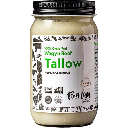 First Light Farms 100% Grass Fed Wagyu Beef Tallow, 14 oz | Central ...