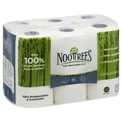 Noo Trees Bamboo 3 Ply Bathroom Roll, 12 ct | Central Market - Really ...