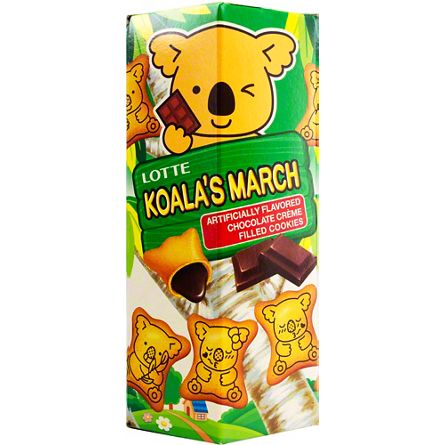 Lotte Koala's March Chocolate Creme Cookies, 1.45 oz | Central Market ...