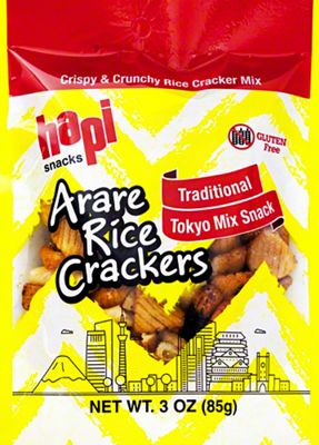 Hapi Snacks Arare Rice Crackers Tokyo Snack Mix, 3 oz | Central Market ...