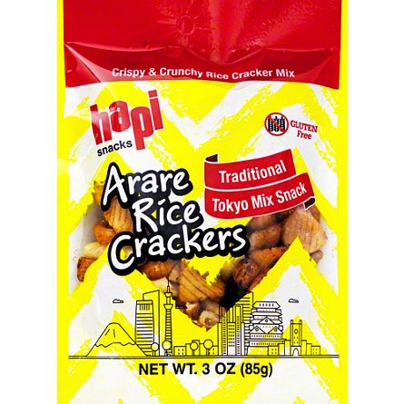 Hapi Snacks Arare Rice Crackers Tokyo Snack Mix, 3 oz | Central Market ...