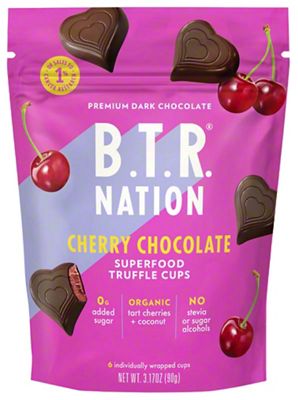 B.T.R. Nation Cherry Chocolate Superfood Truffle Cups, 6 ct | Central ...