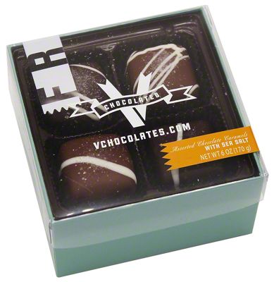 V Chocolates Assorted Sea Salt Chocolate Caramels, 4.5 oz | Central ...