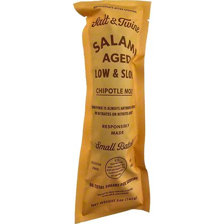 Salt & Twine Chipotle Mole Salami , 5 oz | Central Market - Really Into ...