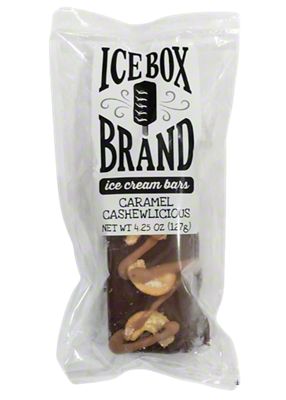 Ice Box Brand Caramel Cashewlicious Ice Cream Bar, 4.25 oz | Central ...
