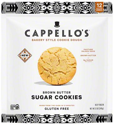 Cappello's Gluten Free Brown Butter Sugar Cookie Dough, 12 oz | Central Market - Really Into Food