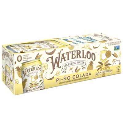 Waterloo Pi-ño Colada Sparkling Water 12 oz Cans, 12 pk | Central ...