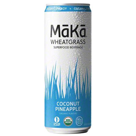 Maka Coconut Pineapple Wheatgrass Beverage, 12 oz | Central Market ...