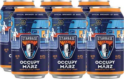 Starbase Brewing Occupy Marz Amber Lager 6 pk Cans, 12 oz | Central ...