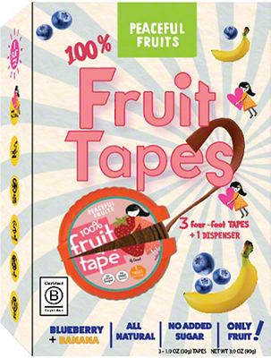 Peaceful Fruits Blueberry Banana Four-Foot Fruit Tapes, 3 ct | Central ...
