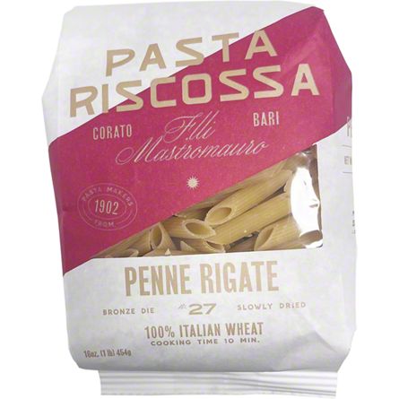 Pasta Riscossa Penne Rigate, 16 oz | Central Market - Really Into Food