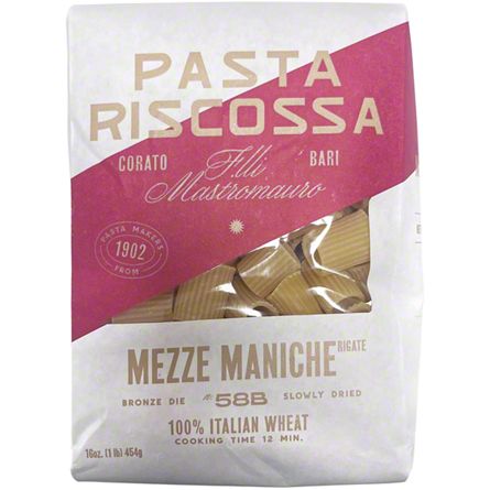 Pasta Riscossa Mezze Maniche Rigate, 16 oz | Central Market - Really ...
