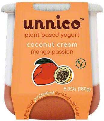 Unnico Plant Based Mango Passion Coconut Cream Yogurt, 5.3 oz | Central Market - Really Into Food