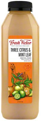 Fresh Victor Three Citrus & Mint Leaf Cocktail Mixer, 16 oz | Central ...