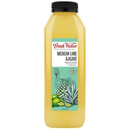 Fresh Victor Mexican Lime & Agave Cocktail Mixer, 16 oz | Central ...