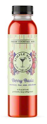 Simple Sips Berry Basic Cocktail Mix, 16 oz | Central Market - Really ...