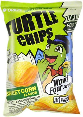 Orion Sweet Corn Flavor Turtle Chips, 5.65 oz | Central Market - Really ...