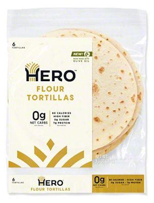 Hero Flour Tortillas, 6 ct | Central Market - Really Into Food