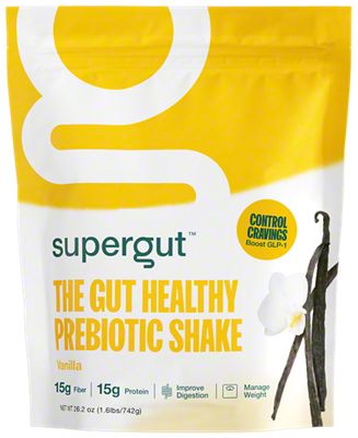 Supergut The Gut Healthy Prebiotic Shake - Vanilla, 26.2 oz | Central ...