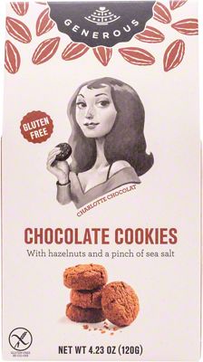 Generous Gluten Free Chocolate Hazelnut Cookies, 3.53 oz | Central ...