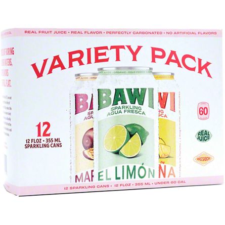 Bawi Agua Fresca Variety Pack 12 oz Cans, 12 pk | Central Market ...