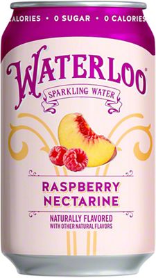 Waterloo Raspberry Nectarine Sparkling Water, 12 oz | Central Market ...