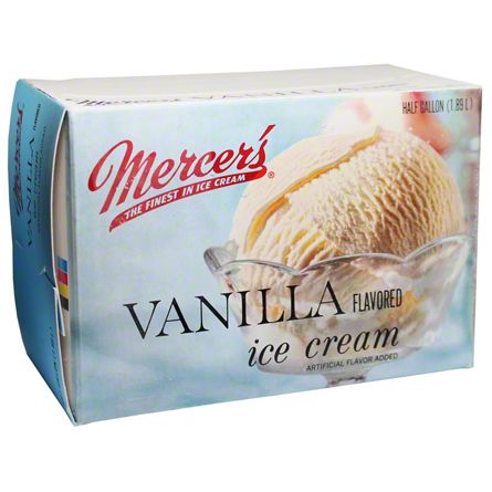 Mercer's Dairy Vanilla Ice Cream, 64 oz | Central Market - Really Into Food