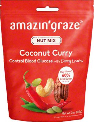 Amazin Graze Coconut Curry Nut Mix, 3 oz | Central Market - Really Into ...