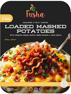 Fusha Loaded Mashed Potatoes, 14 oz | Central Market - Really Into Food