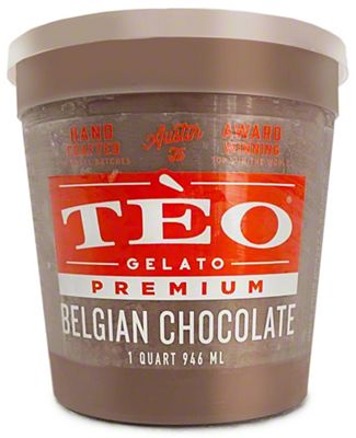 Tèo Belgian Chocolate Gelato, 1 qt | Central Market - Really Into Food