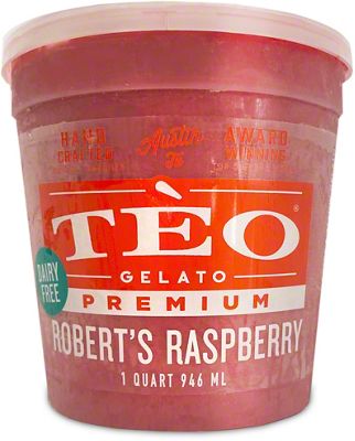 Tèo Robert's Raspberry Gelato, 1 qt | Central Market - Really Into Food