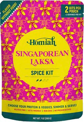 Homiah Singaporean Laksa Curry Spice Kit, 7 oz | Central Market ...