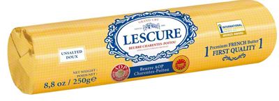 Lescure Unsalted Butter, 8.8 oz | Central Market - Really Into Food
