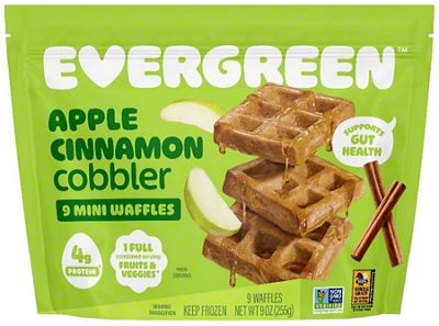 Evergreen Apple Cinnamon Cobbler Mini Waffles, 9 ct | Central Market ...
