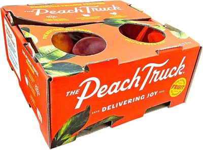 The Peach Truck Boxed Peaches, 5 ct | Central Market - Really Into Food