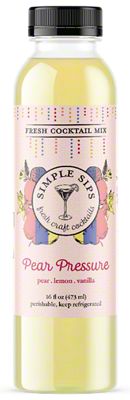 Simple Sips Pear Pressure Cocktail Mix, 16 oz | Central Market - Really ...