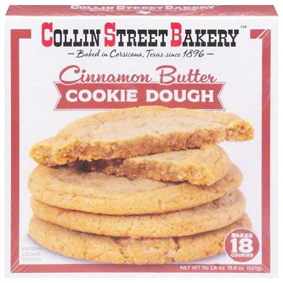 Collin Street Bakery Cinnamon Butter Cookie Dough, 19.8 oz | Central ...