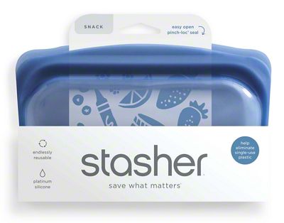 Stasher Deep Ocean Snack Bag, ea | Central Market - Really Into Food