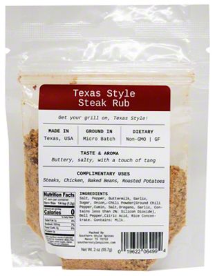 Southern Style Spices Texas Style Steak Rub, 2 oz | Central Market ...