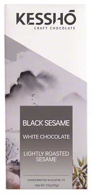 Kessho Black Sesame White Chocolate Bar, 1.9 oz | Central Market ...