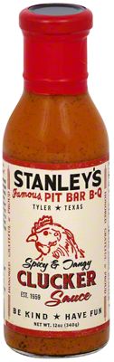 Stanley's Famous Pit Barbecue Spicy & Tangy Clucker Sauce, 12 oz ...